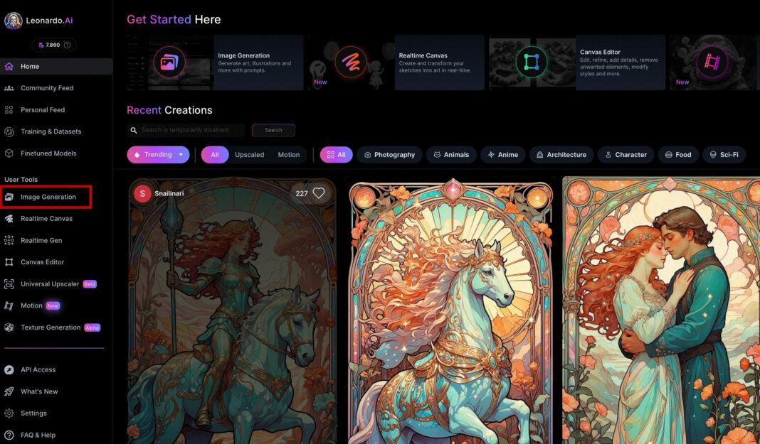 Leonardo AI: Schnell und einfach beeindruckende Bilder
